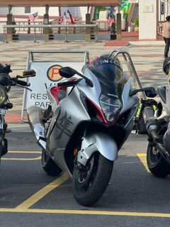 Suzuki Hayabusa Gen 3 MR Carbon Supercoat Windshield, Motorcycles ...