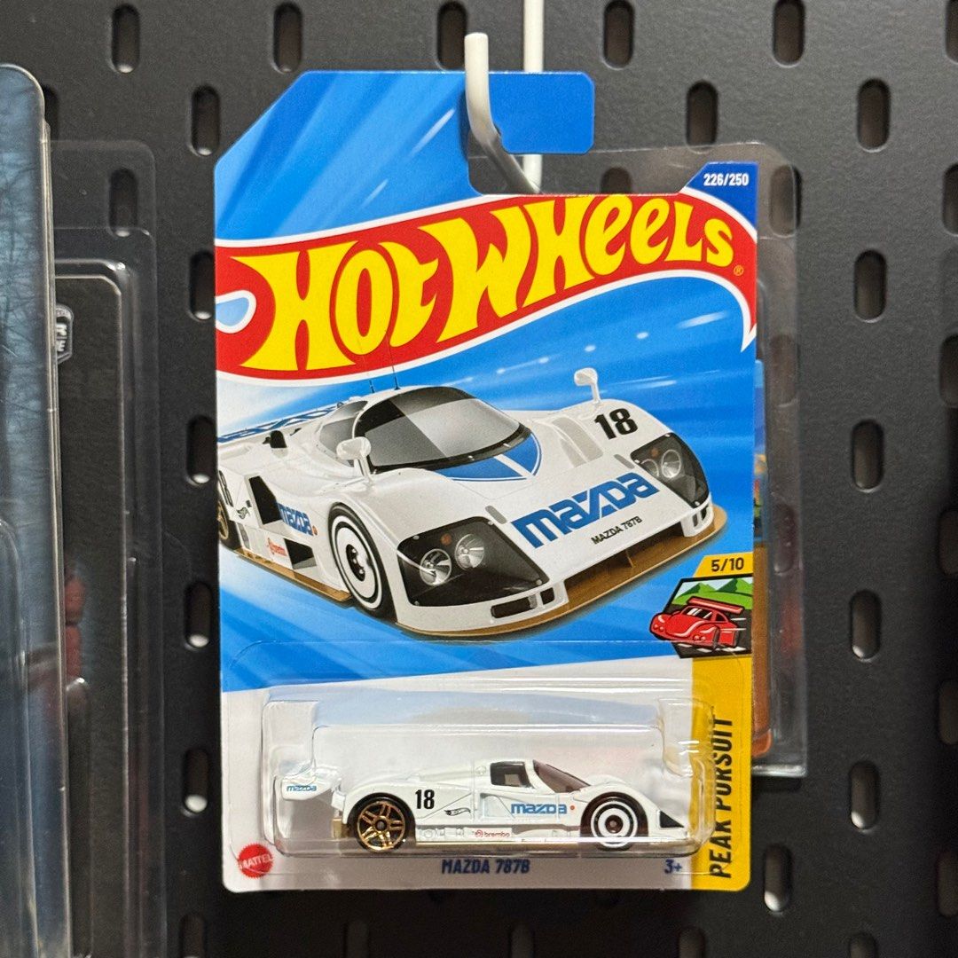 Hot Wheels Mazda 787B White, Hobbies & Toys, Toys & Games on Carousell