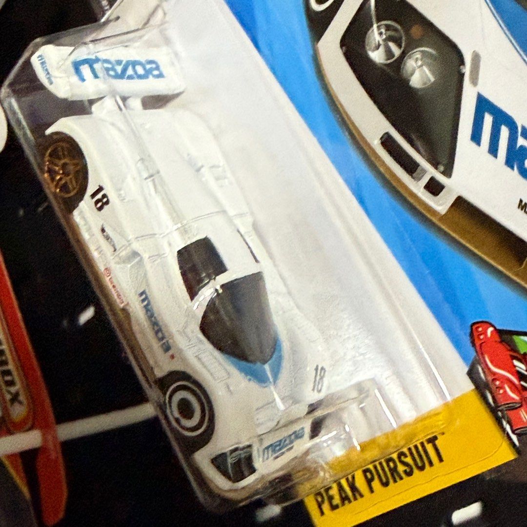 Hot Wheels Mazda 787B White, Hobbies & Toys, Toys & Games on Carousell