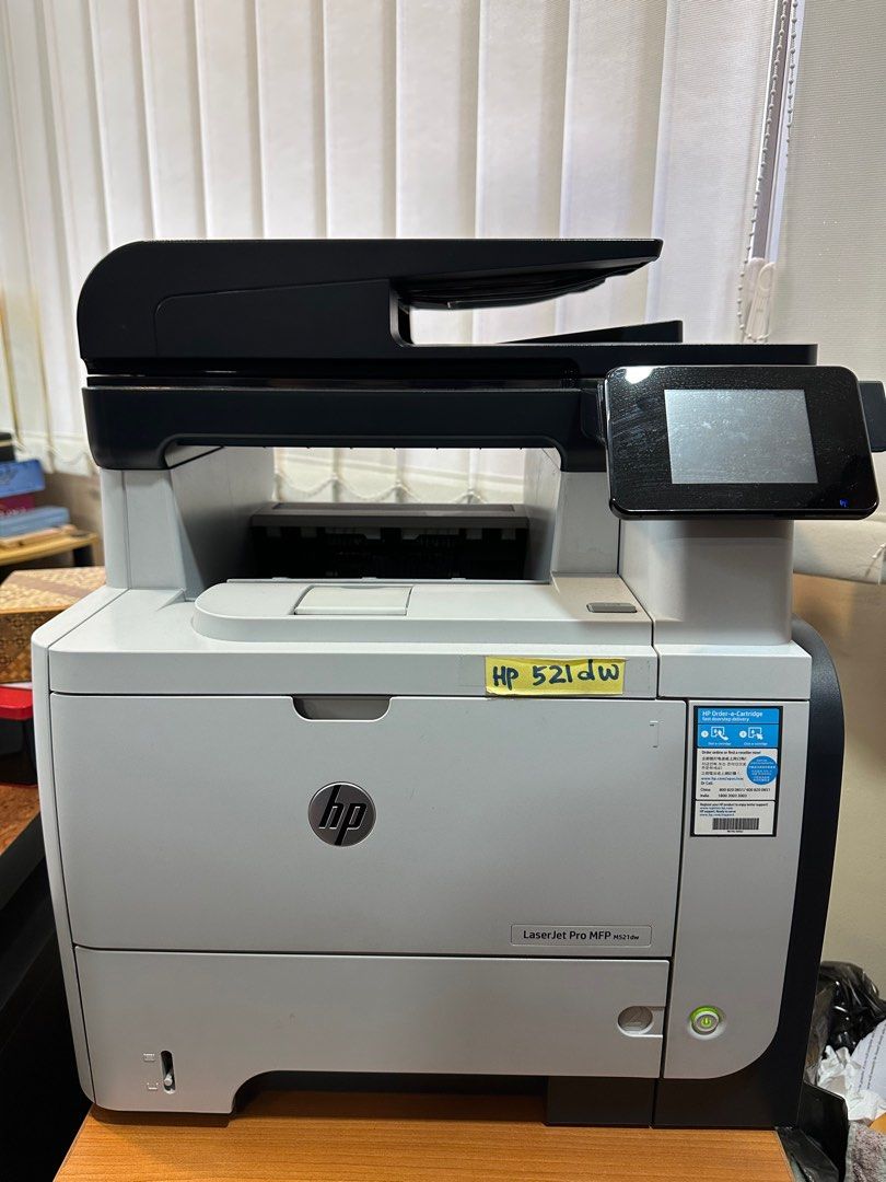 HP LaserJet Pro MFP M521dw Printer, Computers & Tech, Printers ...