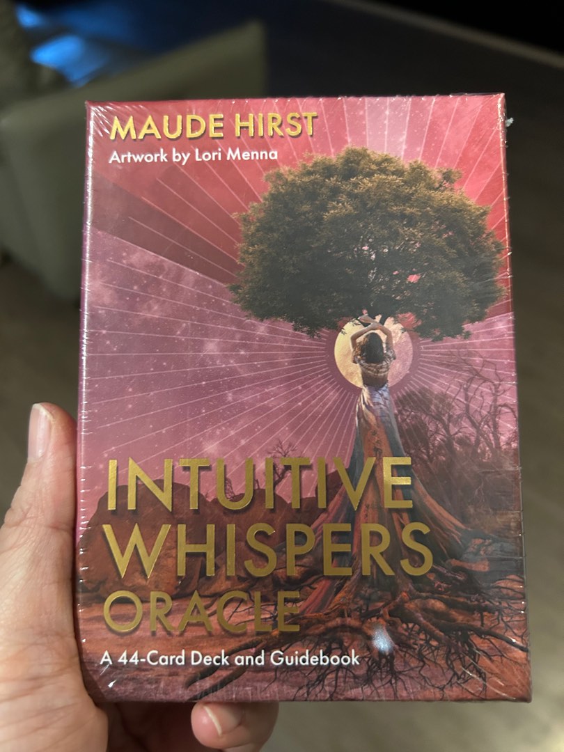 Intuitive Whispers Oracle Deck by Maude Hirst, Hobbies & Toys, Toys ...