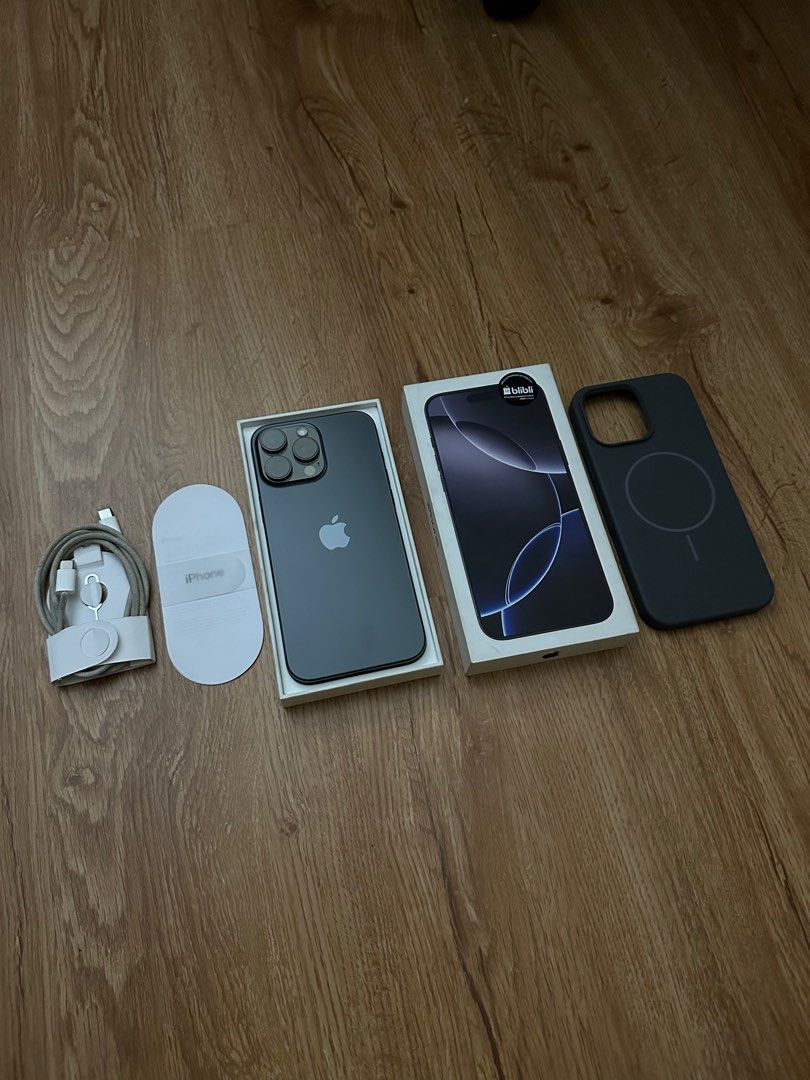 Iphone 16 Pro Max 256gb Blibli BH 100% CC 30 garansi Juli 2026 LIKE NEW ...