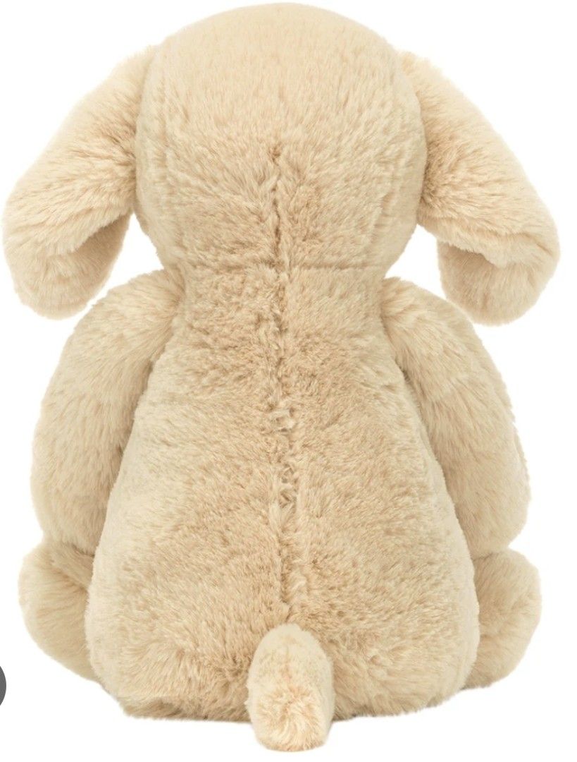 Jellycat Original Bashful Luxe Puppy Orlando, Hobbies & Toys, Toys & Games on Carousell