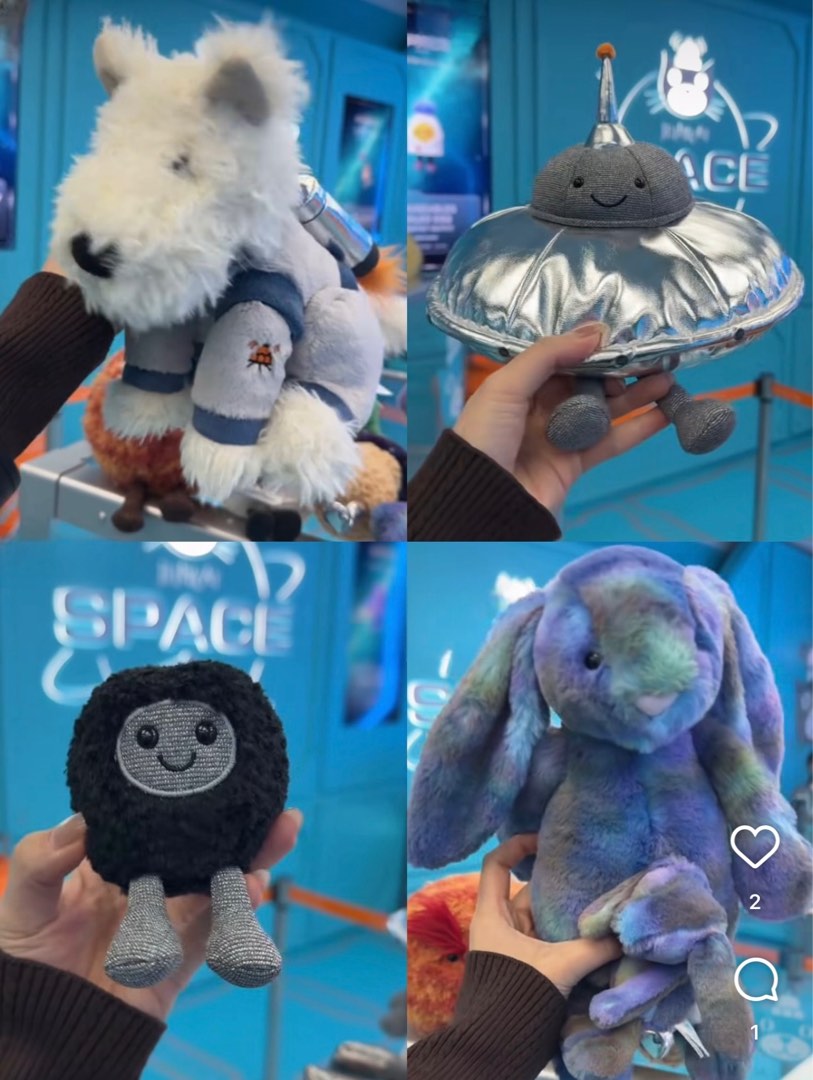 Jellycat Space Collection Seoul Pop Up Exclusive, Hobbies & Toys, Toys ...