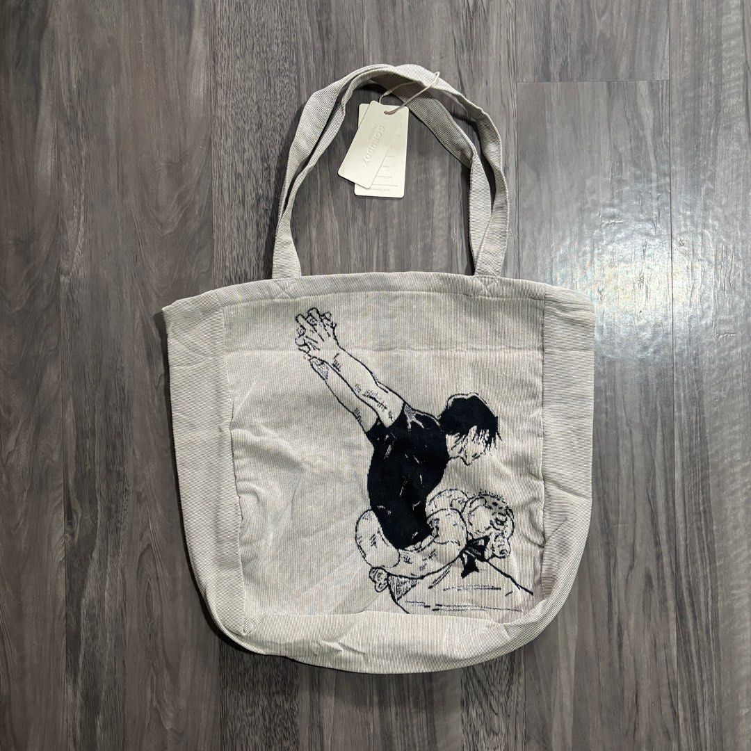 Jujutsu Kaisen Gojo Toji Woven tote bag, Women's Fashion, Bags ...