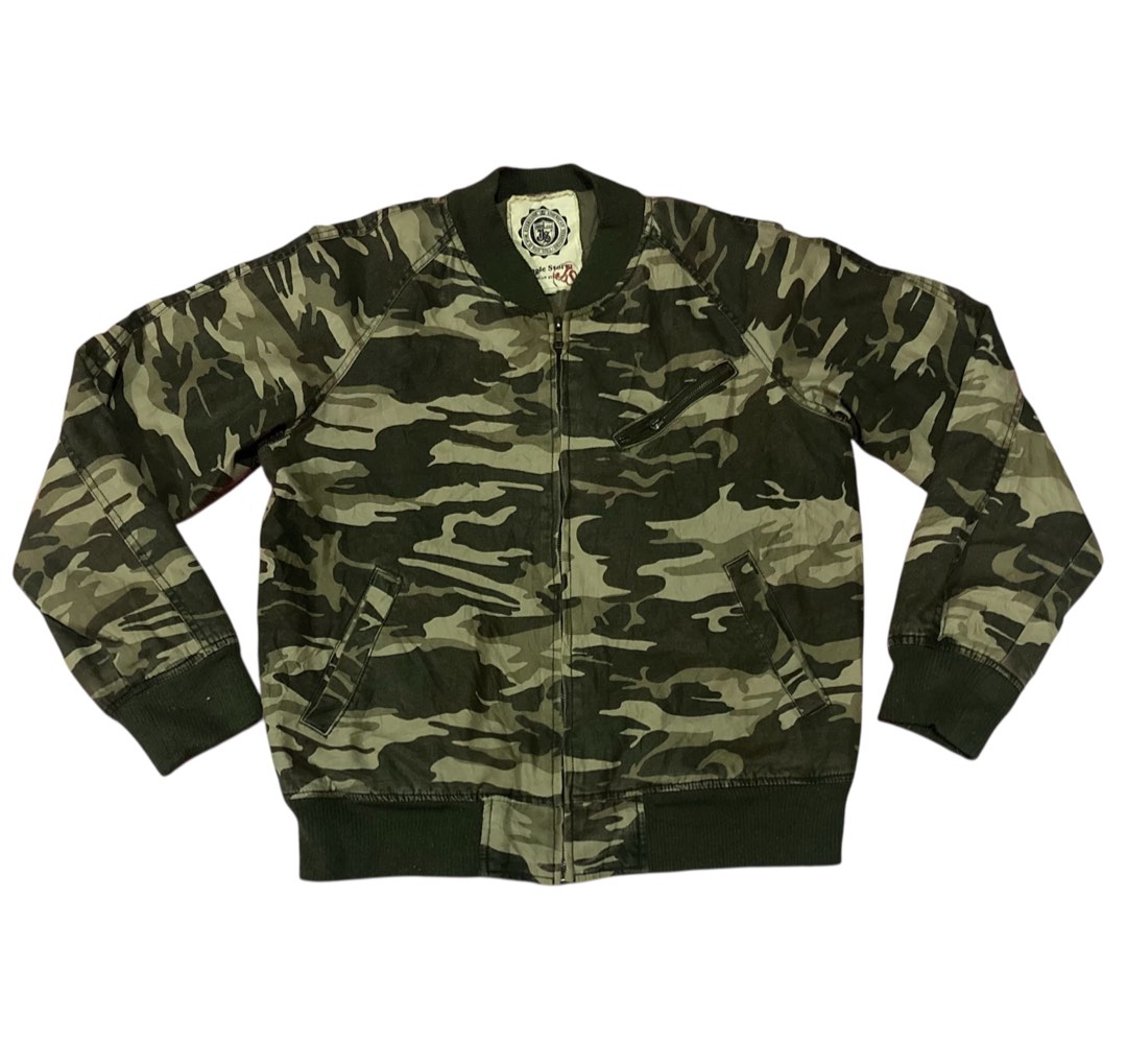 Jungle store bomber jacket camou, Men's Fashion, Coats, Jackets and ...