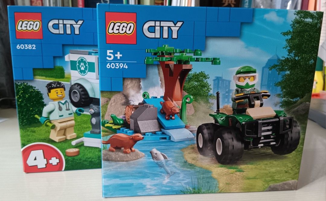 [1111 flash sale] LEGO City Sets 60394 & 60382, Hobbies & Toys, Toys ...