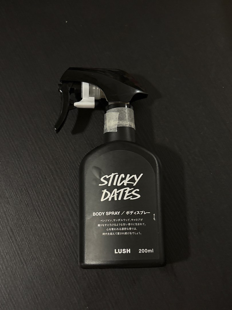 Lush Sticky Dates Body Spray 200ml, Beauty & Personal Care, Fragrance ...