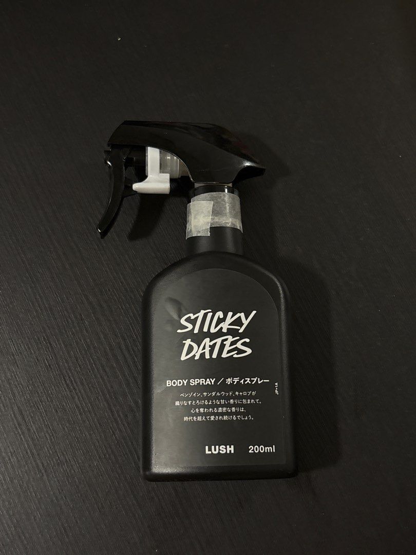 Lush Sticky Dates Body Spray 200ml, Beauty & Personal Care, Fragrance ...