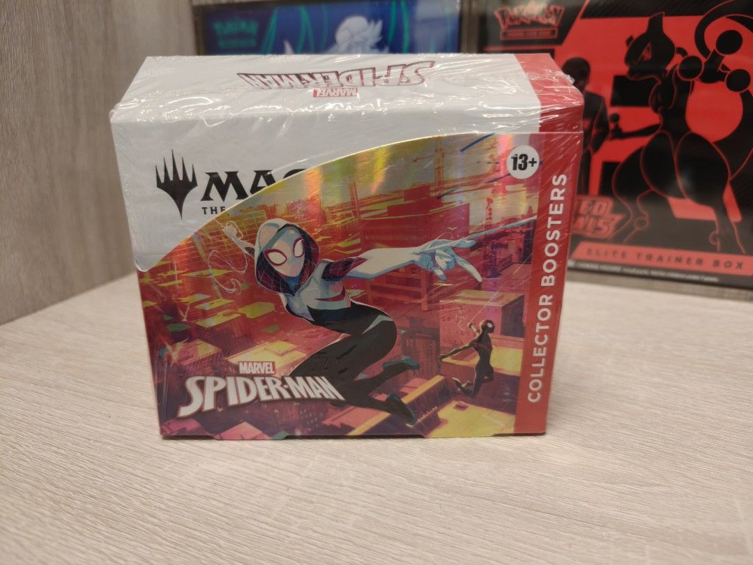 Magic the Gathering Marvel Spider-Man Collector Booster Box, Hobbies ...