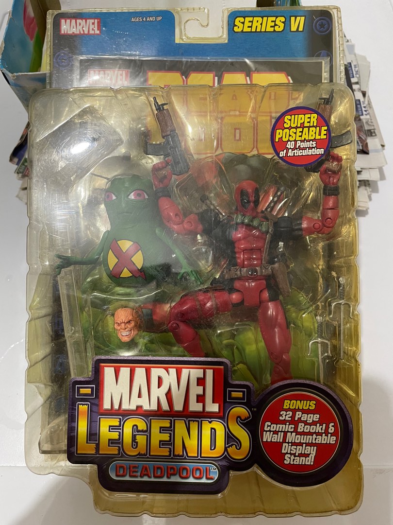 Marvel Legends Deadpool Doop Toybiz Vintage Single Comic Variant ...