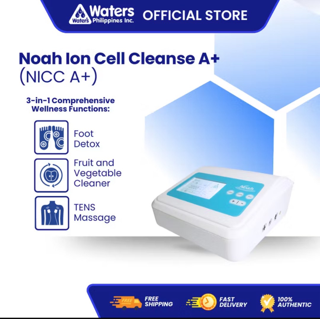 METRO MANILA FREE DELIVERY - Waters Philippines Noah Ion Cell Cleanse ...