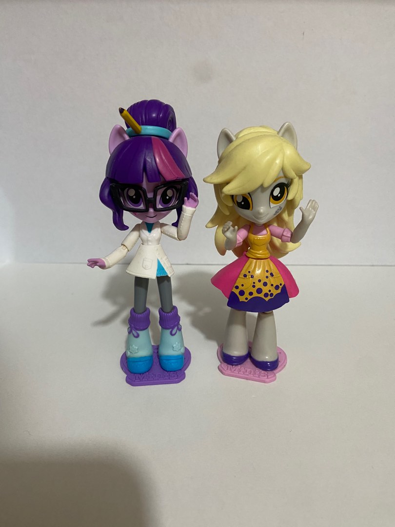 MLP MY LITTLE PONY EQUESTRIA GIRLS MINIS TWILIGHT SPARKLE SCI-TWI DERPY ...