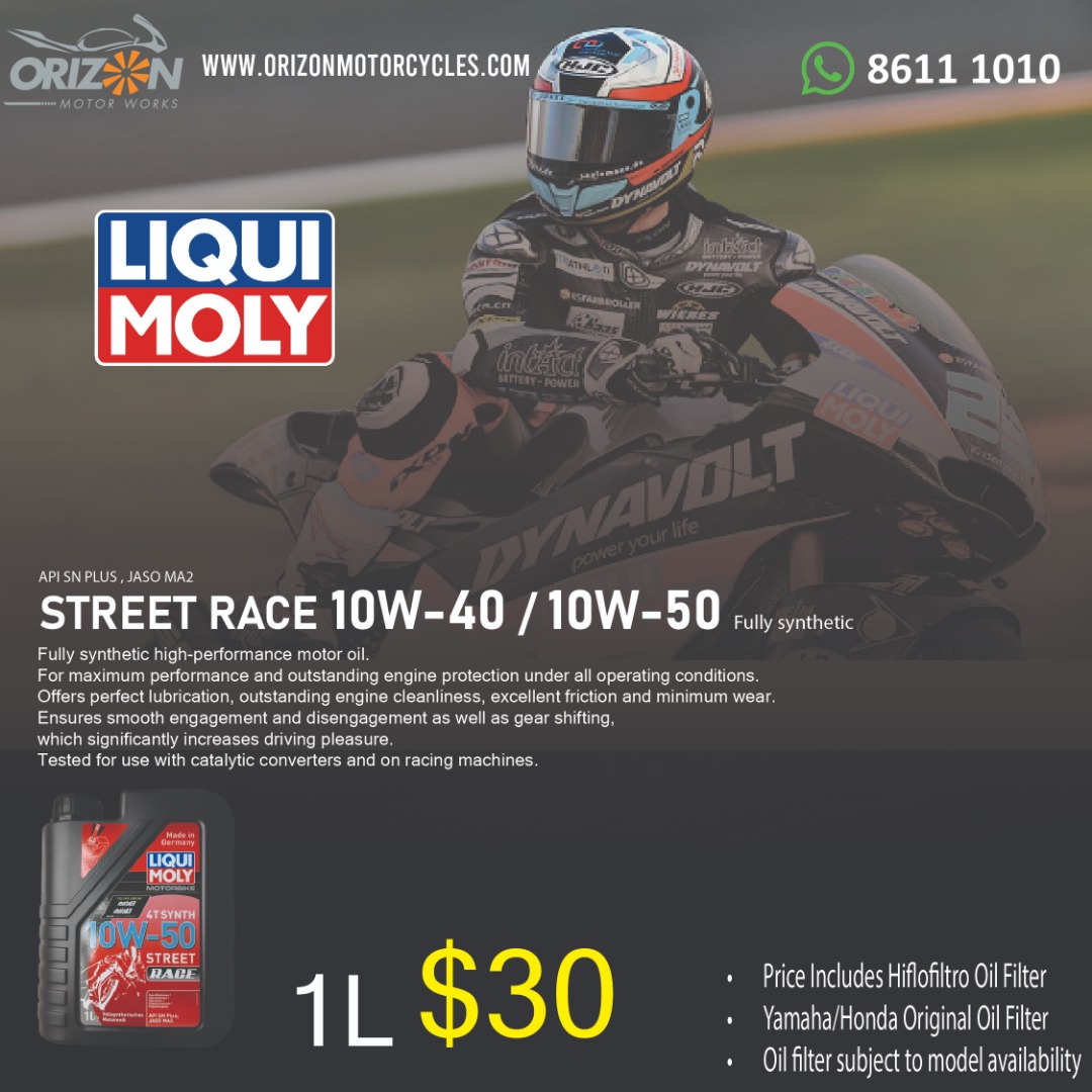LiquiMoly Engine Oil Motorcycles Engine Protection, Motorcycles ...