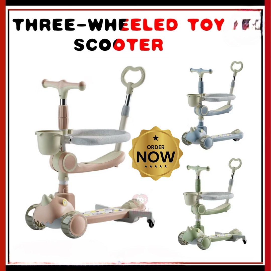 Multi-functional 5-in-1 sliding yo-yote Foldable Children's Scooter ...