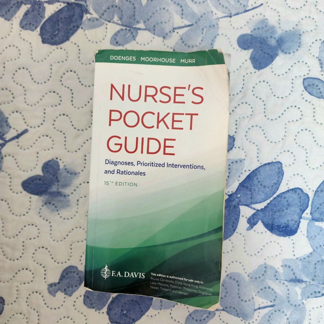 NURSES POCKET GUIDE DIAGNOSES PRIORITIZED INTERVENTIONS AND RATIONALES ...