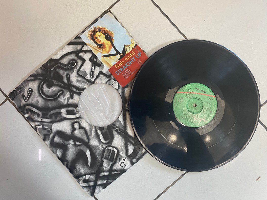 Paula Abdul - Straight Up - Philippines Pop Music Vinyl Plaka 12” Power ...
