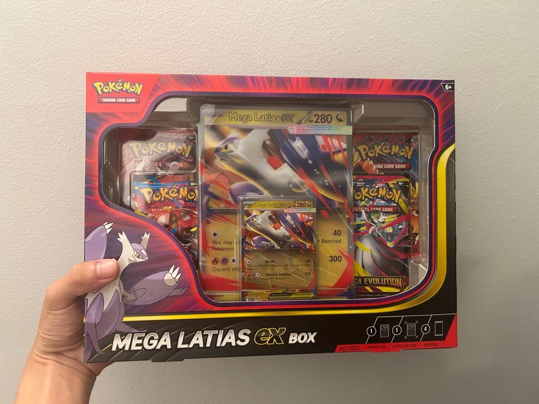 Pokemon Mega Latias EX Box, Hobbies & Toys, Toys & Games on Carousell