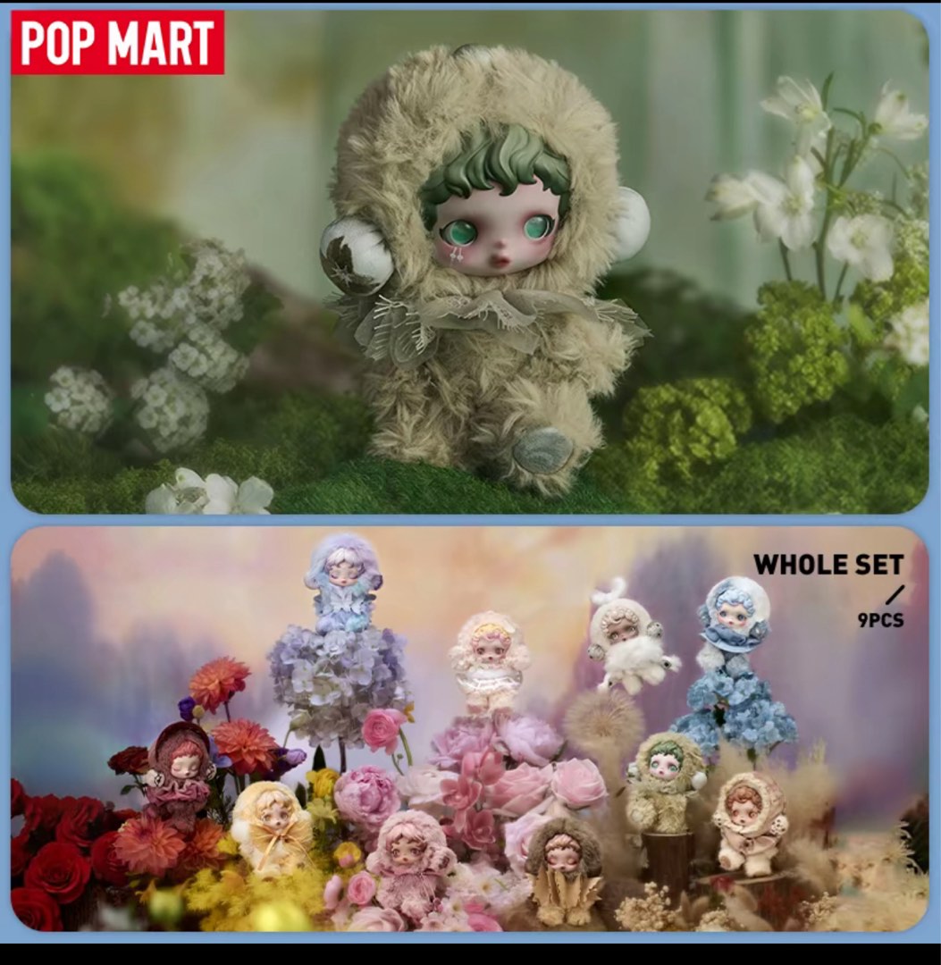 POP MART SKULLPANDA Impressionism Series - Whole Set, Hobbies & Toys ...