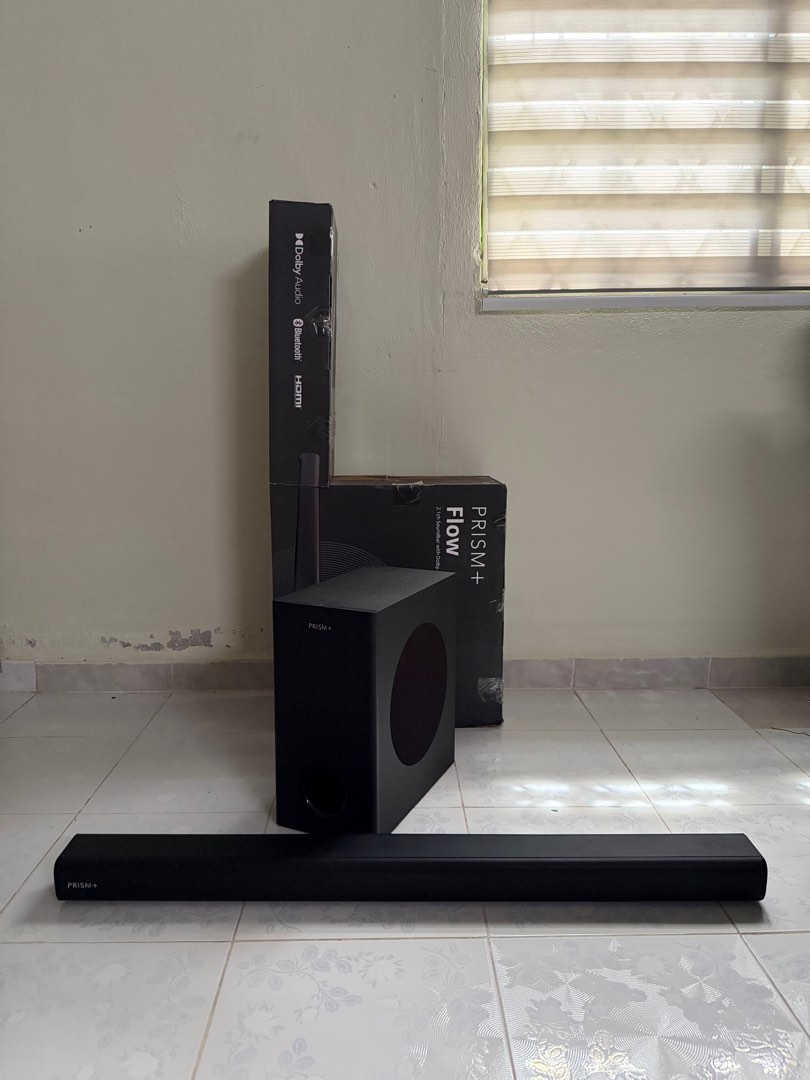 PRISM+ Flow 2.1ch Soundbar with Wireless Subwoofer, Audio, Soundbars ...