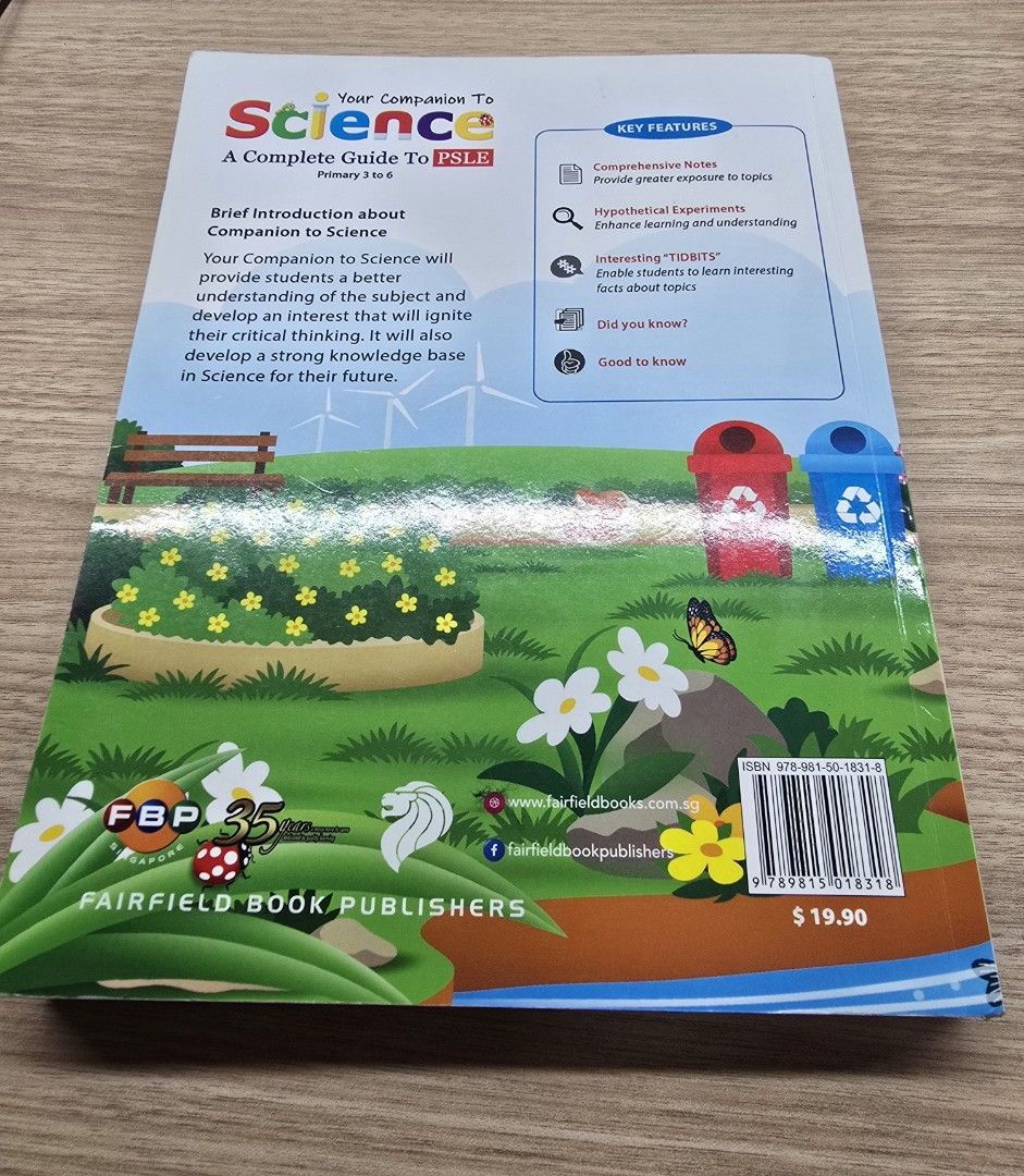 PSLE: Your Companion to Science, A Complete Guide to PSLE - Primary 3 ...