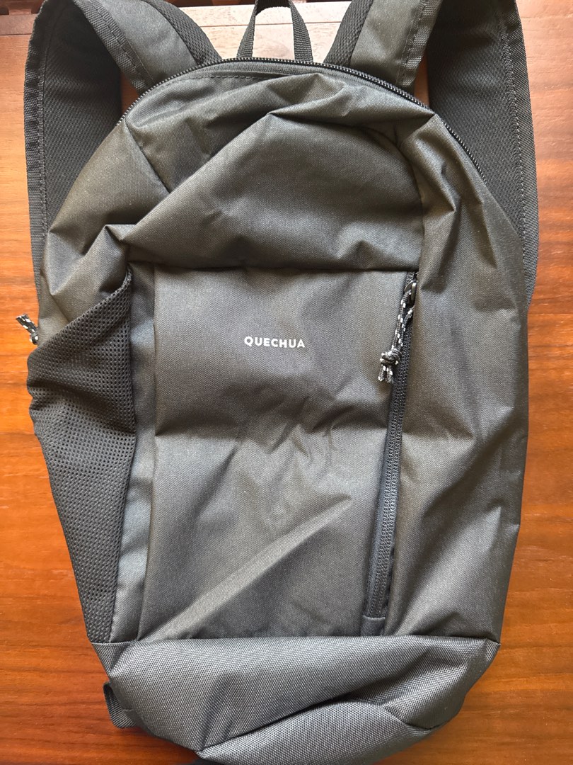 Quechua Backpack - Black, Men's Fashion, Bags, Backpacks on Carousell