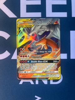 Pokémon Japanese Charizard & Reshiram Tag Team GX RR Double Rare ...