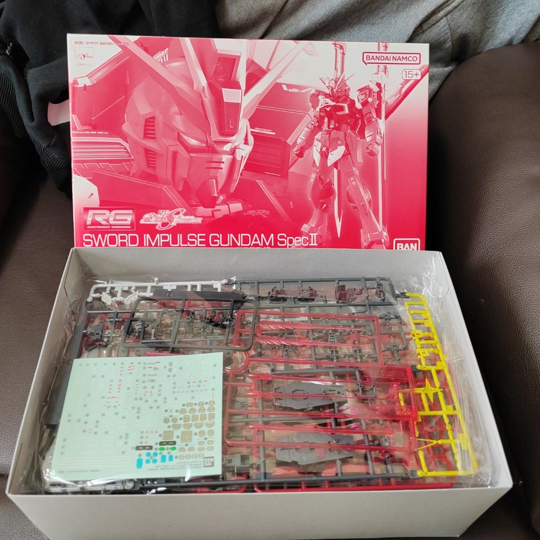 RG Sword Impulse Gundam Spec II Model Kit, Hobbies & Toys, Toys & Games ...