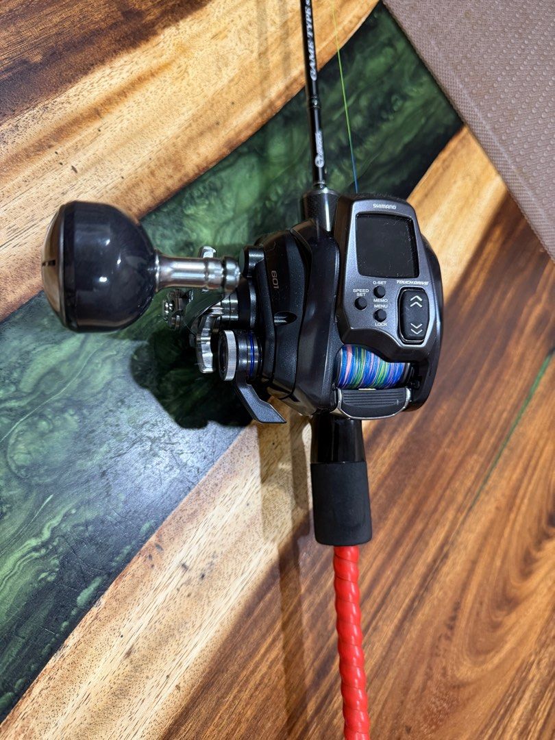 Shimano Electric Fishing Reel Force Master 601, Sports Equipment, Fishing on Carousell