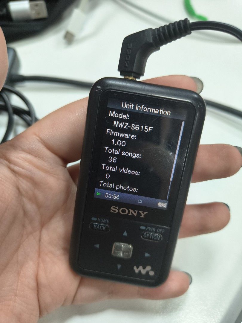 Sony Walkman Music Player NWZ-S615f working english, Audio, Portable ...