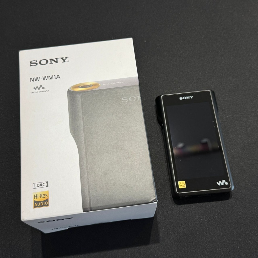 Sony Walkman NW WM1A black brick Mirai Audio, Audio, Portable Music ...