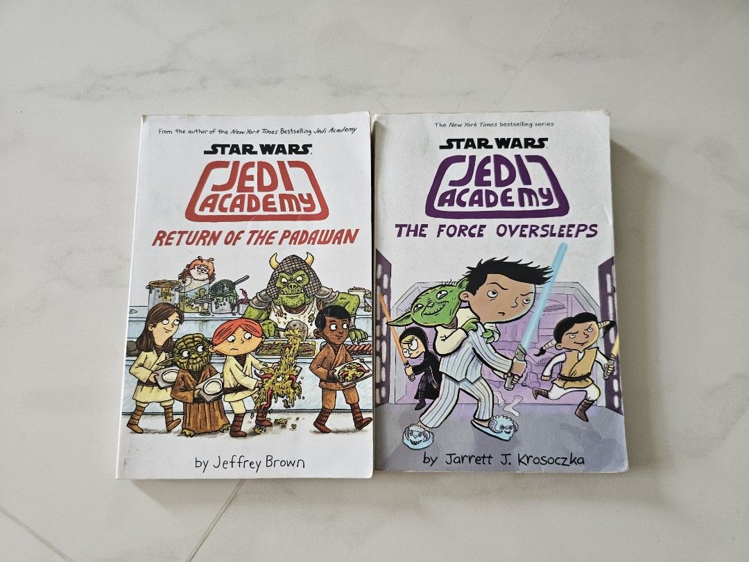Star Wars Jedi Academy Books - Return of the Padawan & The Force ...