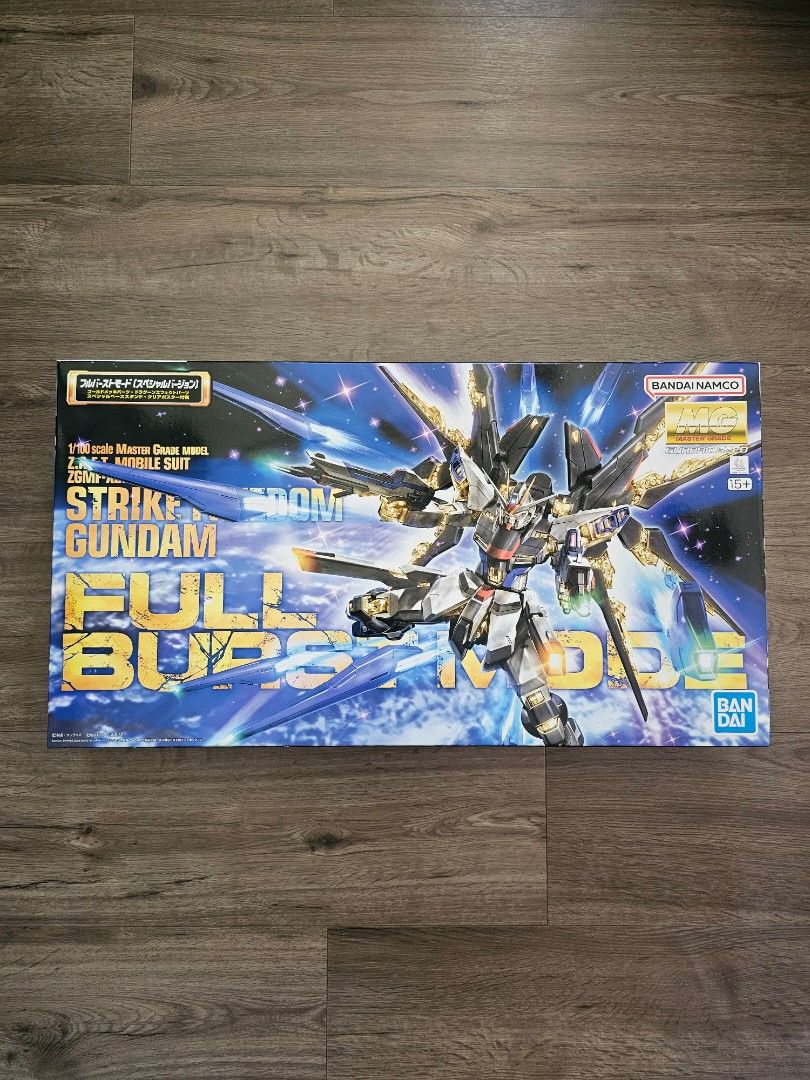MG Gundam Strike Freedom Full Burst Mode Bandai , Hobbies & Toys, Toys ...