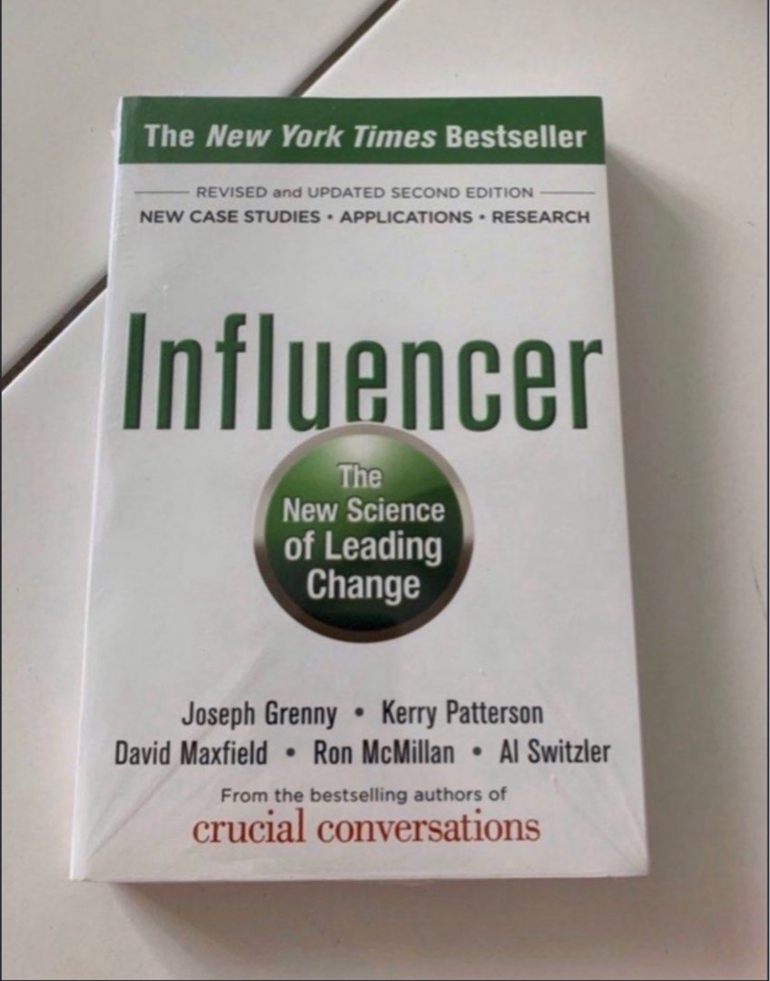 The Influencer Book - The New Science of Leading Change (original price ...