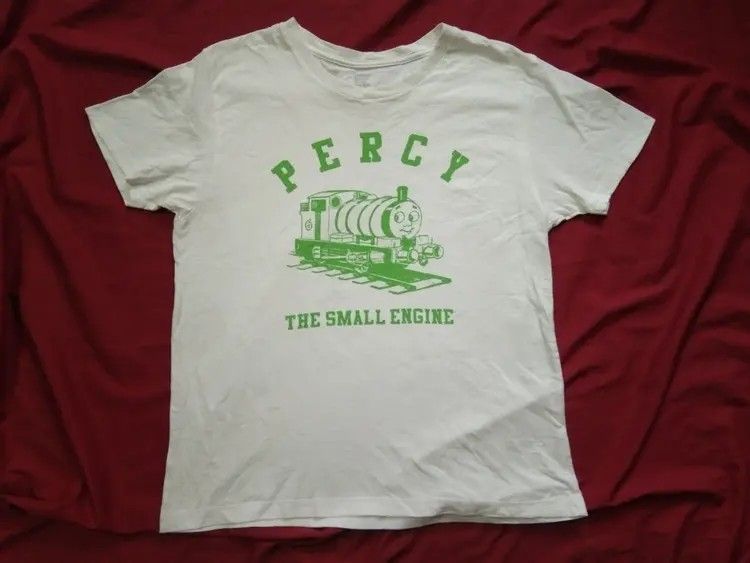Thomas & Friends Percy T-shirt, Men's Fashion, Tops & Sets, Tshirts ...