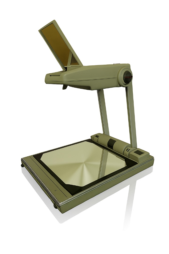 Vintage Overhead Projector - Retro Design for Artists, Illustrators, or ...