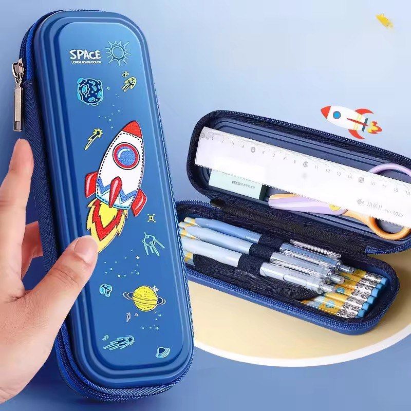 3D Space Rocket Pencil Case Spaceship- Brand New, Hobbies & Toys ...