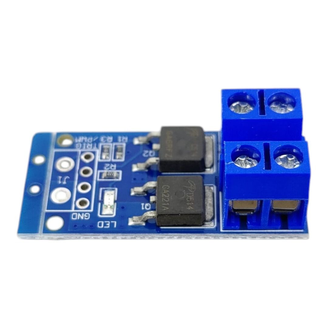 【400W 15A MOS FET 觸發開關驅動模組 | PWM 控制 5V-36V】 400W 15A MOS FET Trigger ...