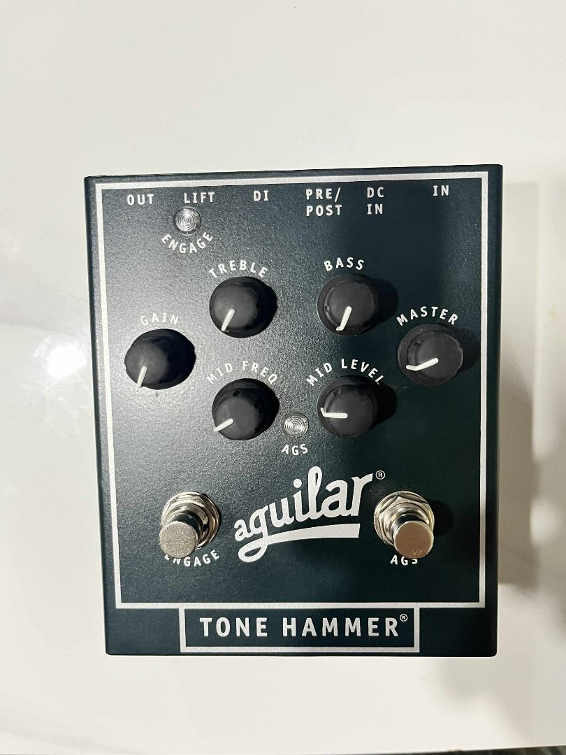 🎸 Aguilar Tone Hammer V1 Preamp / DI Box, Hobbies & Toys, Music & Media, Musical Instruments on ...