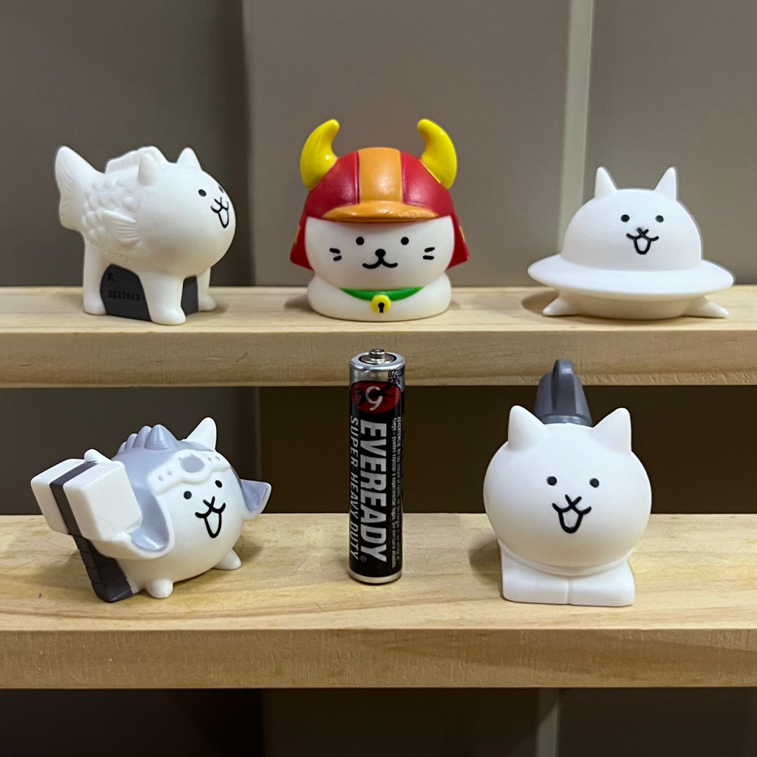 🐈🛡️⚔️ BANDAI The Battle Cats Nyanko Daisensou & Hikonyan Hikone Japan ...