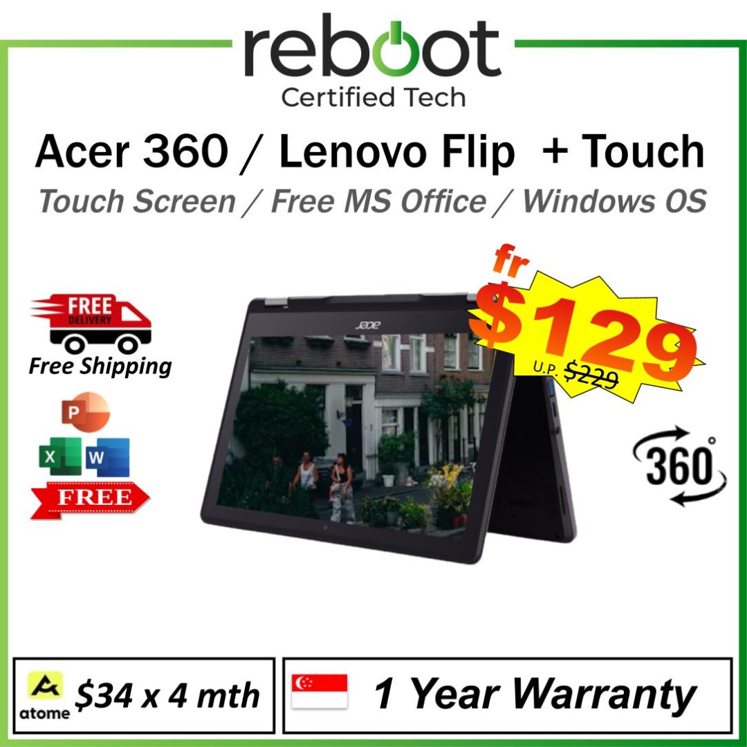 Acer 360 Flip Laptop - Acer 360 Flip Laptop Available - Able to Flip ...