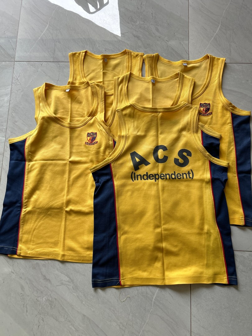 ACS Independent School Uniform - Singlets & Shorts, Men's Fashion, Tops ...