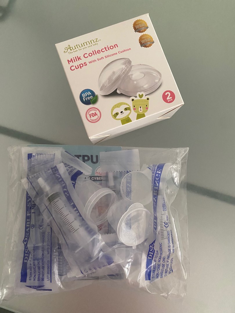 Autumnz Milk Collection Cups & Syringes for Colostrum, Babies & Kids ...