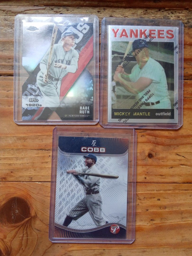 Baseball Cards - Babe Ruth, Mickey Mantle, Ty Cobb, Hobbies & Toys ...