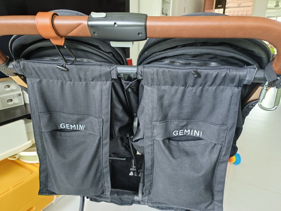 beblum gemini twin stroller - Black, Babies & Kids, Going Out ...