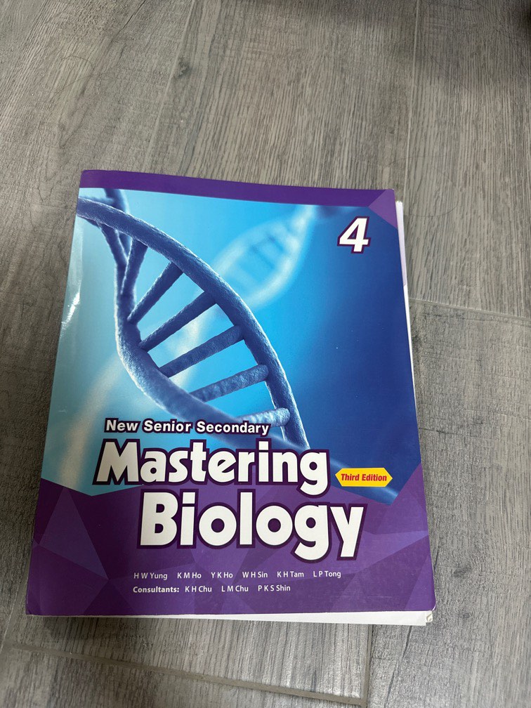 Bio書（New Senior Mastering Biology Book 4), 興趣及遊戲, 書本 & 文具, 教科書 - Carousell