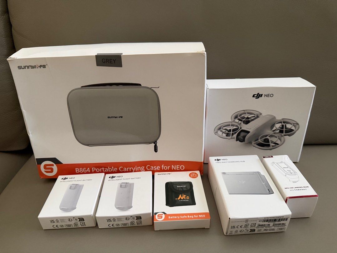 Brand New Sealed DJI Neo Bundle with 2-Way Charging Hub, Extra Flight ...