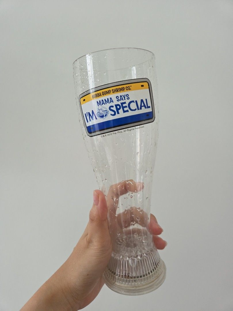 Bubba Gump Shrimp Co-Clear Plastic Bottle, Furniture & Home Living ...