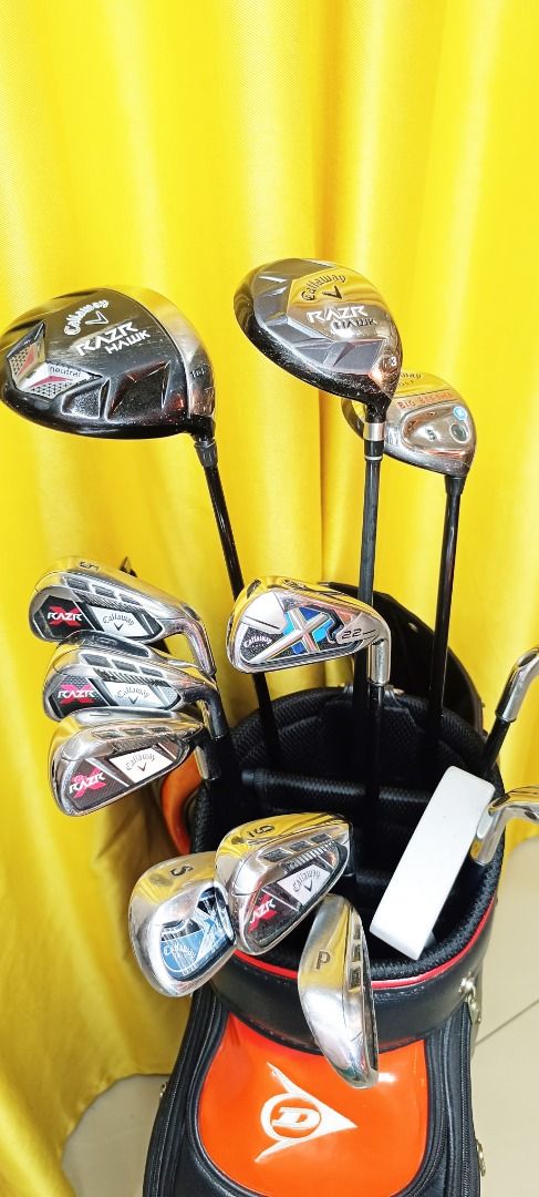 Callaway RAZR X Golf Set BC16 Full Complete Set Men Right Golf Bag Golf ...