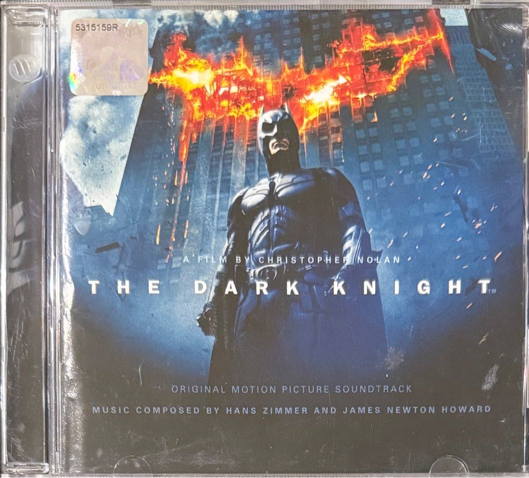 CD The Dark Knight Original Motion Picture Soundtrack, Hobbies & Toys ...